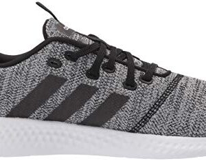 adidas Women's Puremotion Running Shoe, Black/White/Black, 7.5