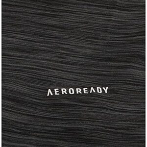 adidas Men's AEROREADY Designed 2 Move Sport Stretch Tee, Black Melange, Medium