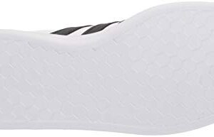 adidas Women's Grand Court, White/Black/White, 7 M US