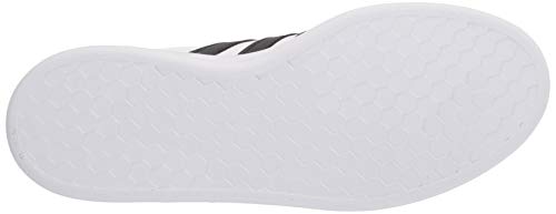 adidas Women's Grand Court, White/Black/White, 7 M US