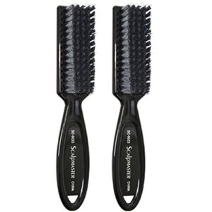 scalpmaster barber blade cleaning clipper nylon brush tool cl-sc-9033 (2 pack)