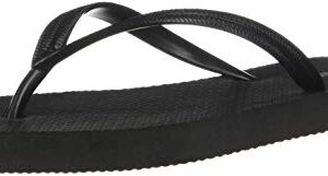 Old Navy Flip Flop Sandals for Woman, Great for Beach or Casual Wear (10, Black)