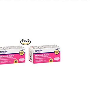 Equate Stomach Relief Caplets 40ct (2)