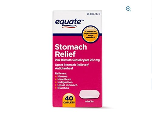 Equate Stomach Relief Caplets 40ct (2)