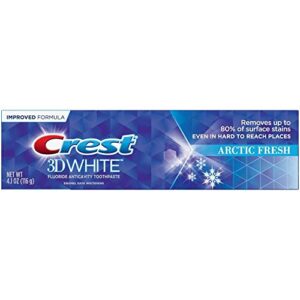 crest 3d white arctic fresh whitening toothpaste