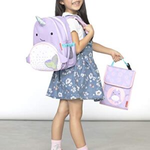 Skip Hop Toddler Lunch Box, Zoo Lunch Bag, Narwhal