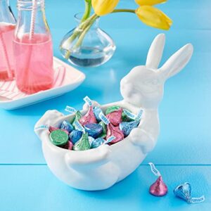 HERSHEY'S KISSES Milk Chocolate Treats, Easter Candy, 10.1 oz Bag