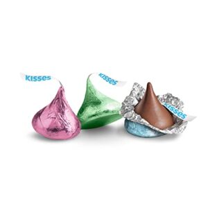 HERSHEY'S KISSES Milk Chocolate Treats, Easter Candy, 10.1 oz Bag