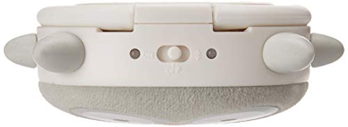 WavHello Portable Baby Sleep Soother - Rechargeable Bluetooth Noise Machine Travel Sound Speaker Great for Cribs, Strollers, Car Seat and More - Ollie The Owl Soundbub, Grey