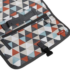 Skip Hop Portable Baby Changing Pad, Pronto, Triangles