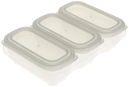 Skip Hop Baby Food Storage, Easy-Store 4oz. Containers, 3pack