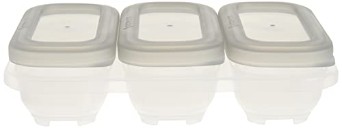 Skip Hop Baby Food Storage, Easy-Store 4oz. Containers, 3pack