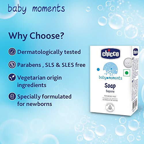 Chicco Baby Moments Soap, 75g