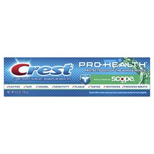 crest crest pro-health with a touch ofx 40mm whitening toothpaste, 4.6 oz, 4.6 oz