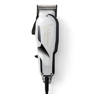 wahl professional reflections senior clipper – great for professional stylists and barbers – with metal housing and chrome lid