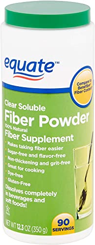 Equate Sugar-Free Fiber Powder - 90 Servings, 12.3 oz