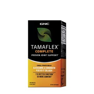 gnc tamaflex complete, 120 caplets, joint support