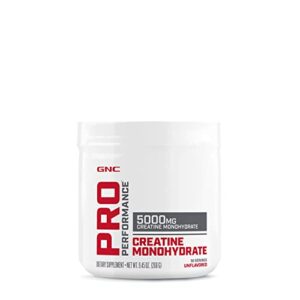 gnc pro performance pro performance creatine monohydrate – 50 servings