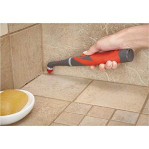 Rubbermaid - All-Purpose Grout Head, Gray, Ideal for Grout Lines, Corners, Bathroom, Kitchen Cleaning