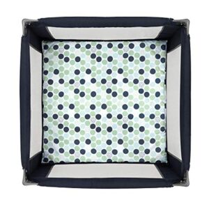 Chicco Tot Quad Portable Square Playpen - Confetti | Blue