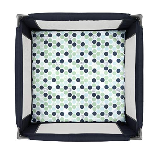 Chicco Tot Quad Portable Square Playpen - Confetti | Blue