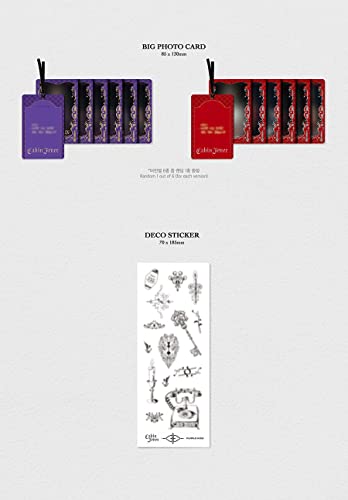 (Incl. First Press Poster) PURPLE KISS CABIN FEVER 5th Mini Album ( PURPLE Ver. ) K-POP SEALED