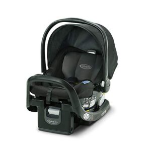 graco snugfit 35 infant car seat | baby car seat with anti rebound bar, gotham