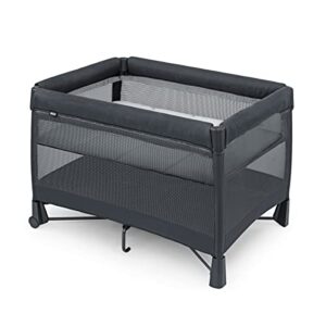 chicco dash instant setup playard – charcoal | grey