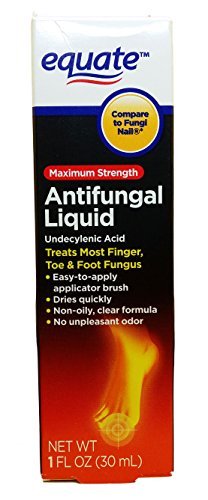 Equate Antifungal Liquid Maximum Strength, 1 Fl Oz, Compare to Fungi Nail