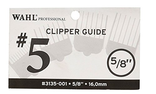 Wahl Professional - Black Nylon Cutting Guide #5 (5/8") - Fits All Full-size Wahl Professional Blades Except the Competition Series & 5-in-1 Magic Blades