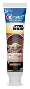 crest toothpaste 4.2 ounce kids star wars tube (strawberry) (pack of 3)