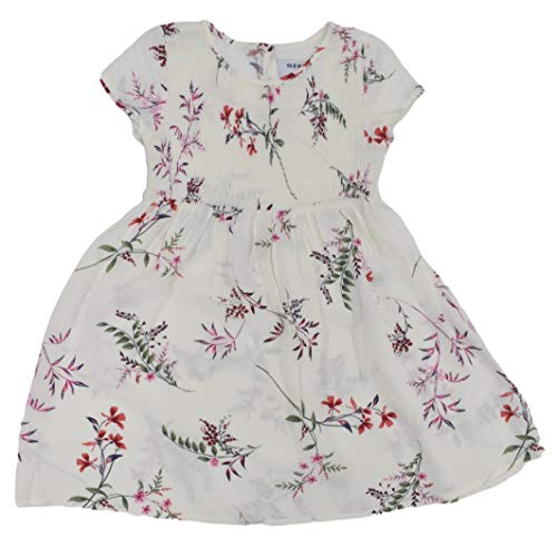 Old Navy Toddler Girls Dress (White Floral) (5T)