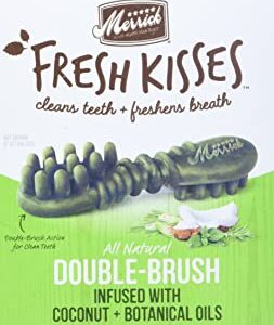 Merrick Fresh Kisses Medium Oral Care Dental Dog Treats for Dogs 25-50 Lbs