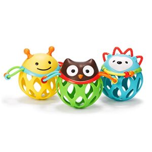 Skip Hop Baby Rattle Toy, Explore and More Roll Around Rattle, Hedgehog