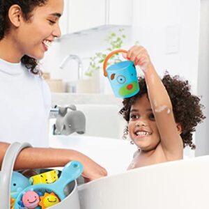 Skip Hop Baby Bath Toy, Zoo Stack & Pour Buckets