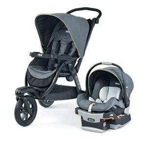 chicco activ3 jogging travel system – solar | grey