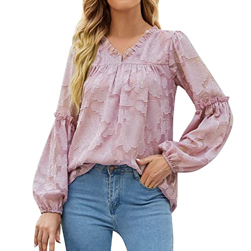 Breniney Womens Tunic Sweatshirts for Fall Womens Long Sleeve Tunic Tops Fall Womens Long Sleeve Blouses Plus Size Purple