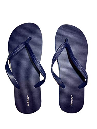 Old Navy Mens Flip Flops, Dark Blue 12/13