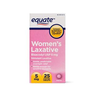 equate women’s laxative bisacodyl usp 5mg