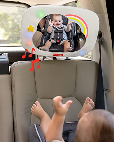 Skip Hop Baby Car Mirror, Silver Lining Cloud Entertainment Mirror