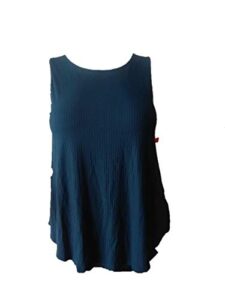 old navy women’s blouse sleeveless teal