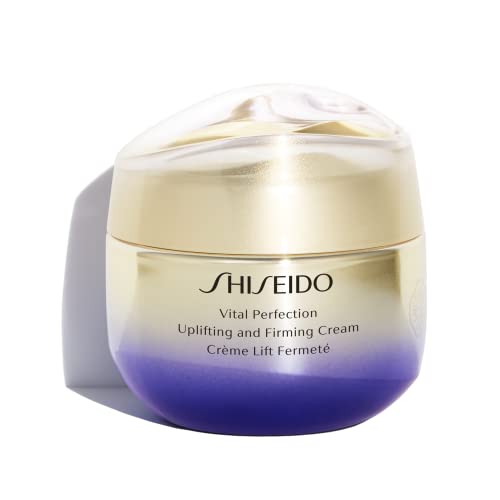 Shiseido Vital Perfection Uplifting and Firming Cream - 50 mL - Anti-Aging Moisturizer for Normal to Dry Skin - Visibly Lifts & Firms