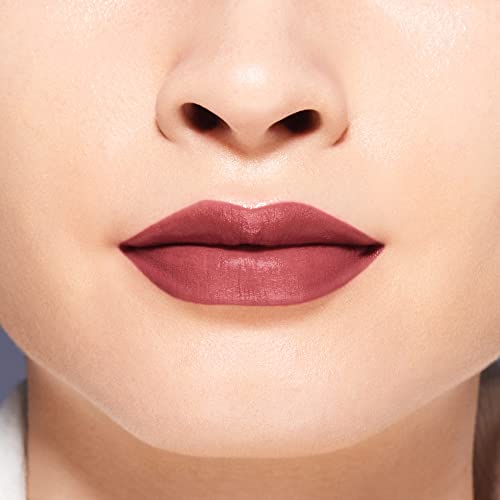 Shiseido VisionAiry Gel Lipstick, Streaming Mauve 208 - Long-Lasting, Full Coverage Formula - Triple Gel Technology for High-Impact, Weightless Color