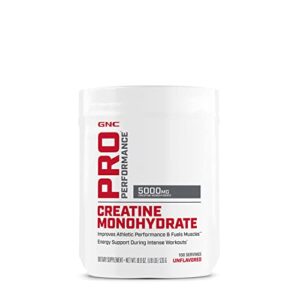 gnc pro performance pro performance creatine monohydrate – 100 servings