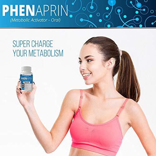 PhenAprin Diet Pills Weight Loss and Energy Boost for Metabolism – Optimal Fat Burner and Appetite Suppressant Supplement. Helps Maintain and Control Appetite, Promotes Mood & Brain Function.