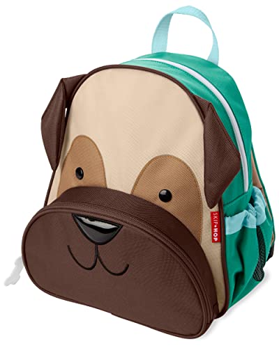 Skip Hop Toddler Backpack, Zoo Preschool Ages 3-4, Pug