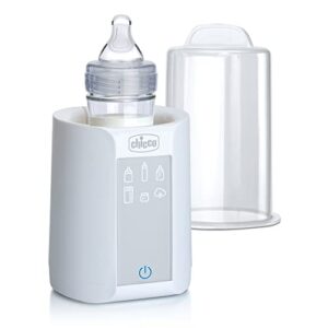 chicco digital bottle warmer & sterilizer for baby bottles, baby food jars, and milk bags