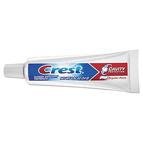 Crest Cavity Protection Regular Toothpaste, Travel Size .85 oz. (24g) - Pack of 2