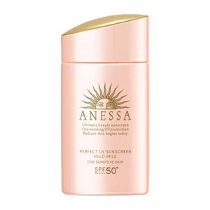 shiseido anessa perfect uv sunscreen mild milk n spf50+ pa++++ 60ml