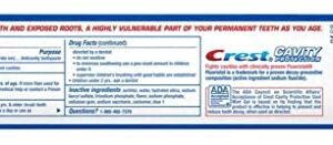 Crest Toothpaste Cavity Protection Cool Mint Gel (Pack of 6)